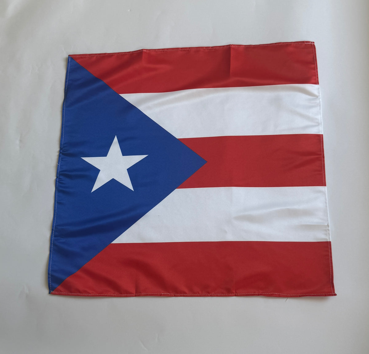 Puerto Rico Flag Boricua Satin Head Scarf Bandana, Neck Scarf Unisex ...